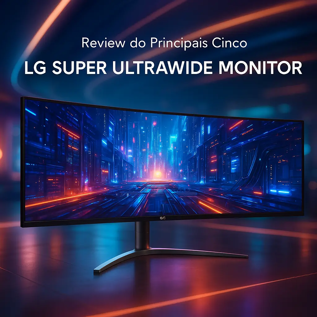 Principais Cinco LG super ultrawide monitor