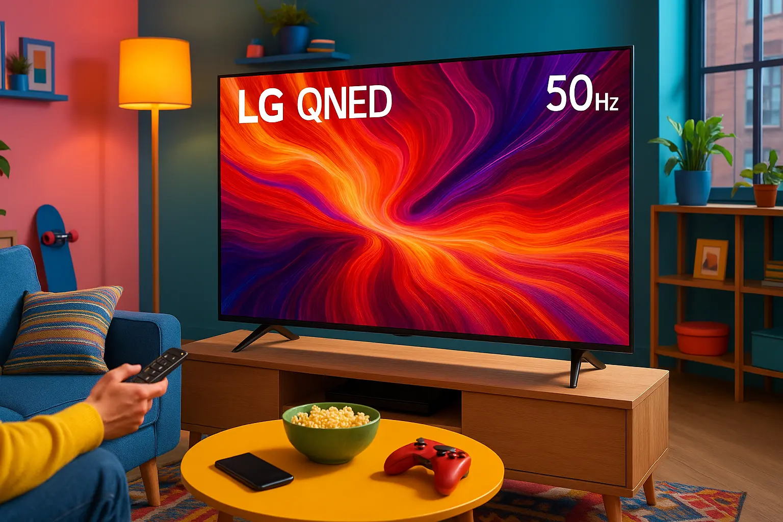 Cinco Melhores Modelos de smart TV 50 polegadas LG 4k QNED 120hz